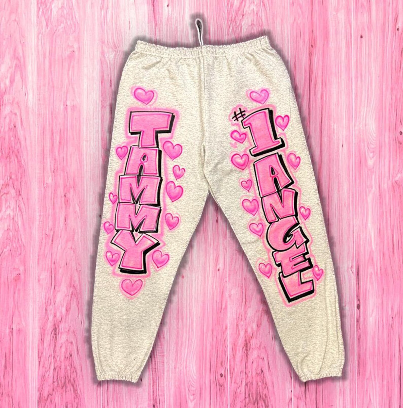 Custom Sweatpants Airbrushed With Your Name - Etsy