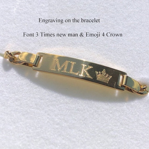 Baby bracelet baby boy bracelet baby gold plated bracelet baby bracelet personalized baby name bracelet jewelry Etsy