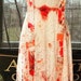 Blood Splatter and Lace Dress - Etsy