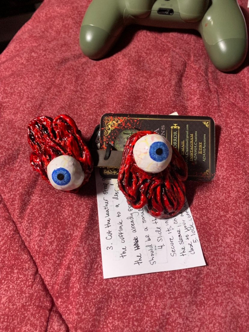 A Clockwork Orange - Red Kroovy Eyeball Cufflinks - Etsy