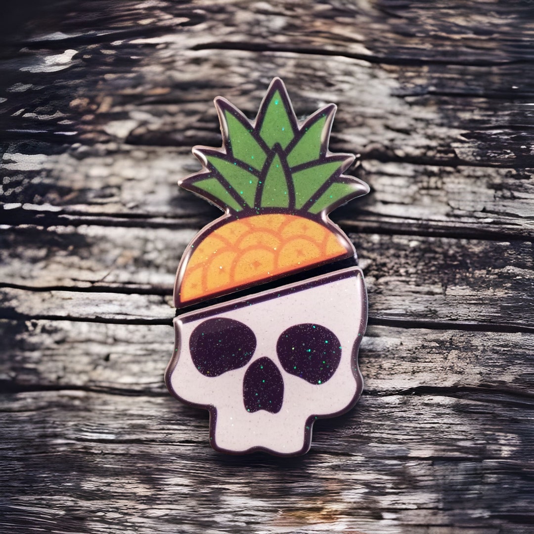 Split Pineapple Skull Xray Marker Set - Etsy