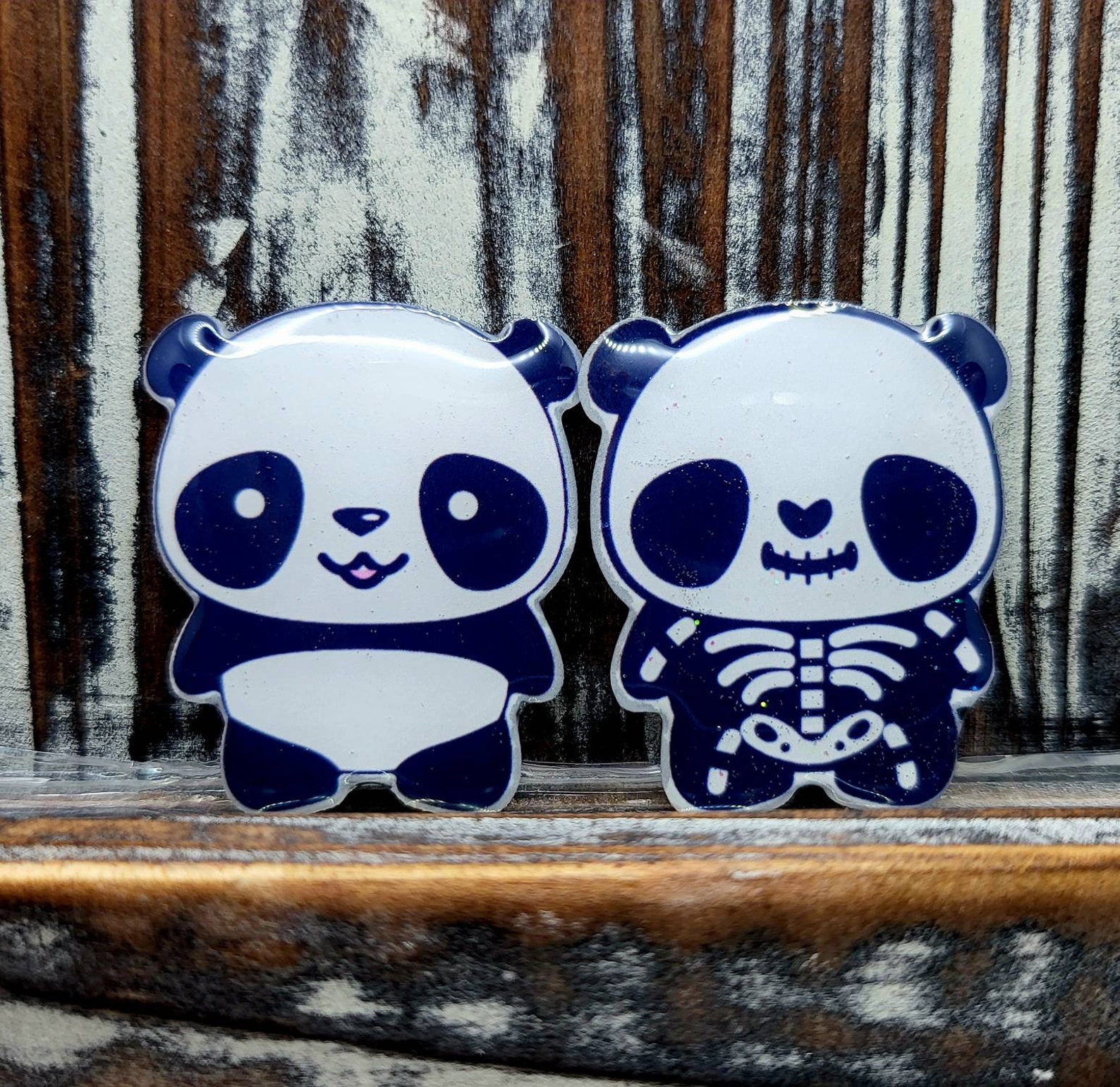 Skeleton Panda Xray Marker Set - Etsy