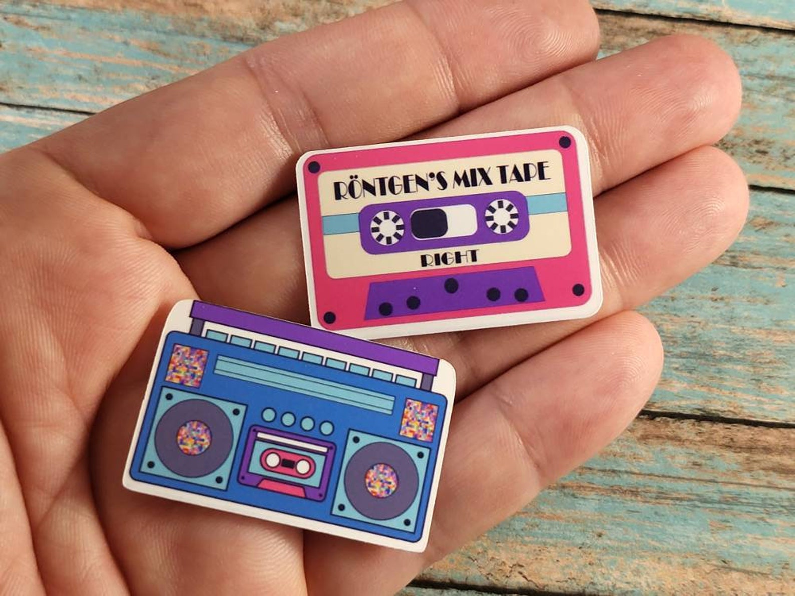 Roentgen Mix Tape and Boom Box Xray Marker Set - Etsy