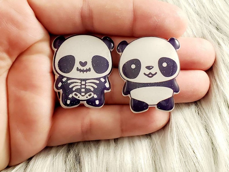 Skeleton Panda Xray Marker Set - Etsy