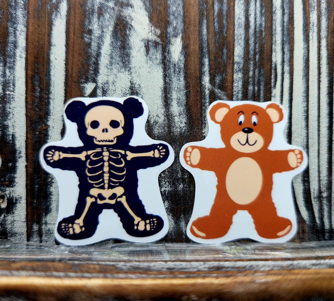 Skeleton Teddy Bear Xray Marker Set - Etsy