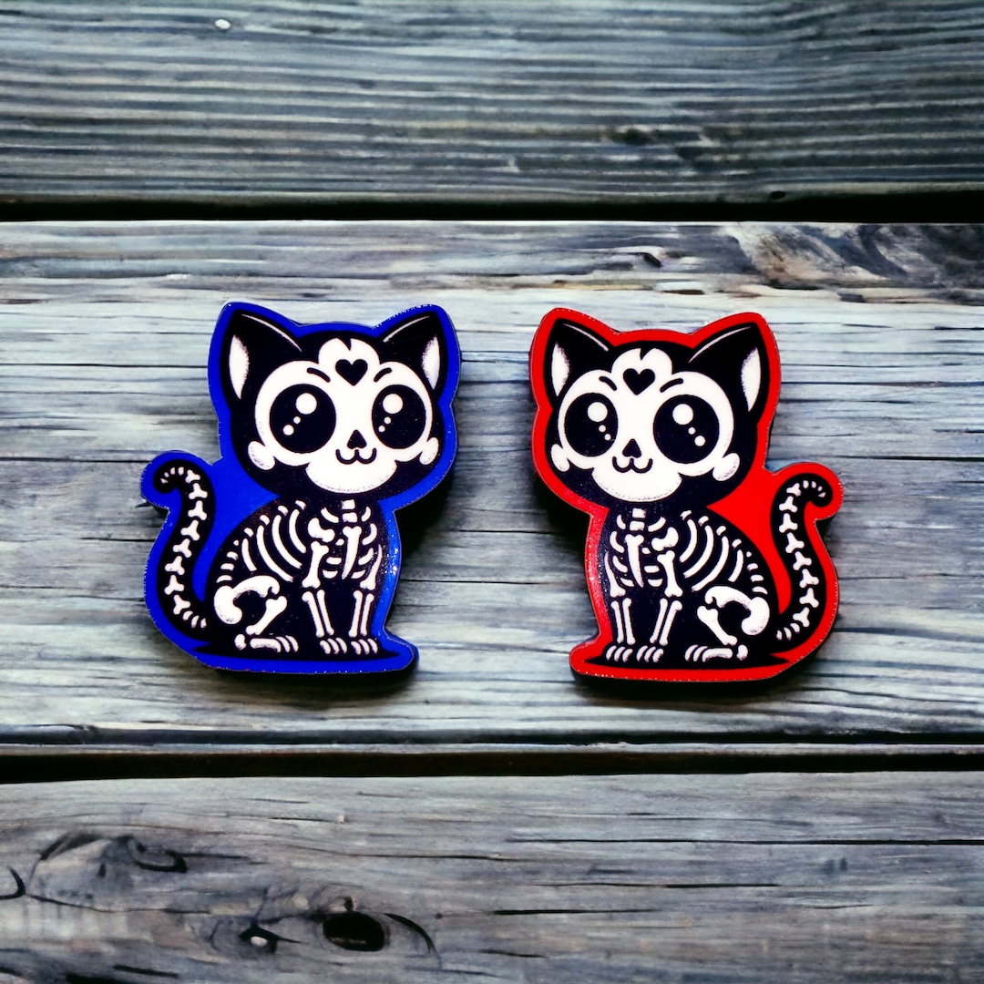 Skeleton Cat Xray Marker Set - Etsy