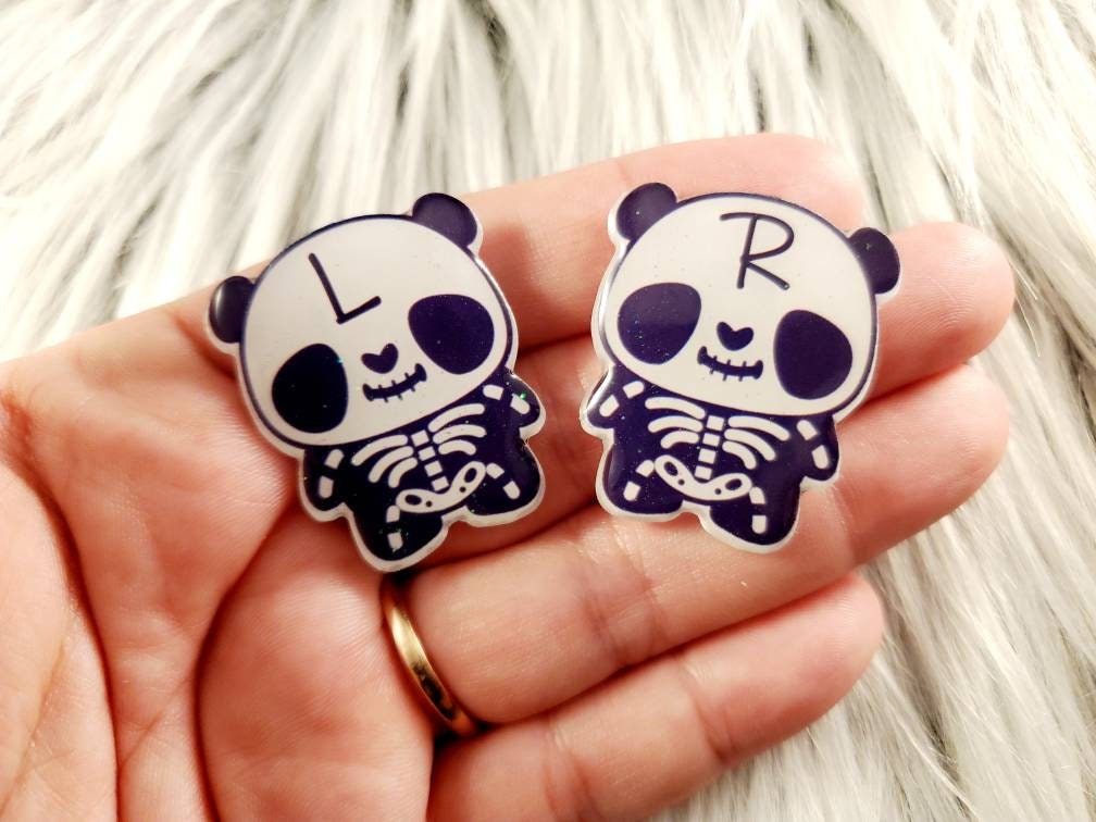 Skeleton Panda Xray Marker Set - Etsy