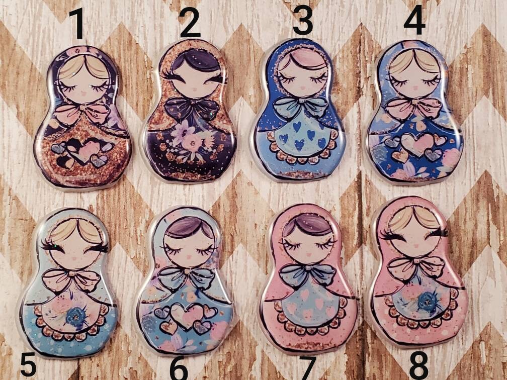 Matryoshka Nesting Doll Xray Marker Set of 2 Markers - Etsy