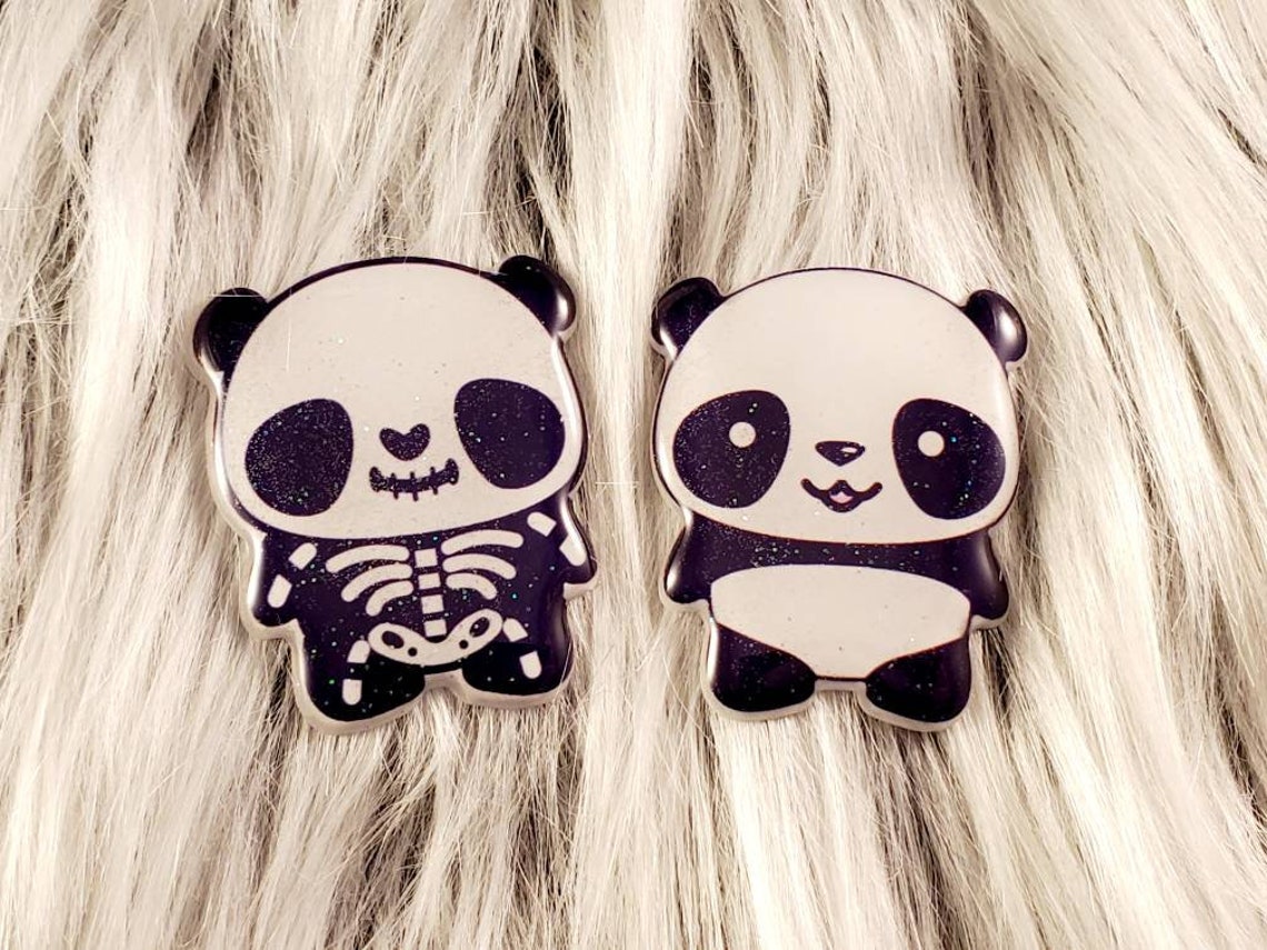 Skeleton Panda Xray Marker Set - Etsy