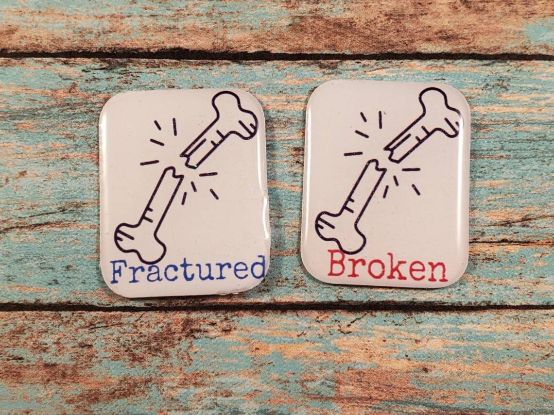 Fractured or Broken Xray Marker Set - Etsy