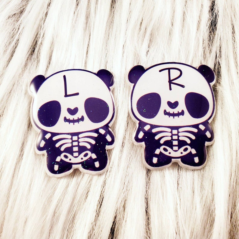 Skeleton Panda Xray Marker Set - Etsy