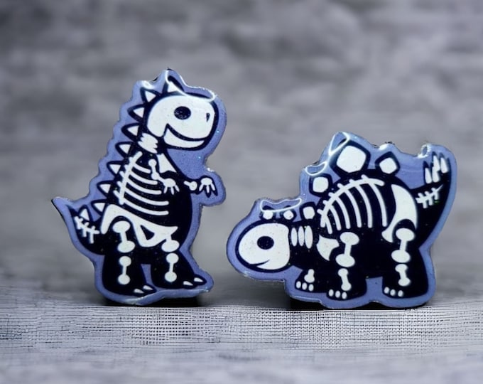 Dinosaur Skeleton Fossil Xray Marker Set - Etsy