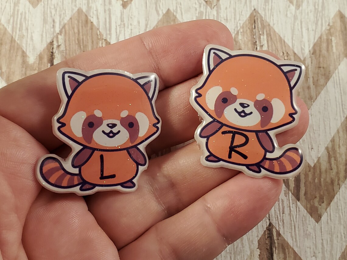 Cute Red Panda Xray Marker Set | Etsy