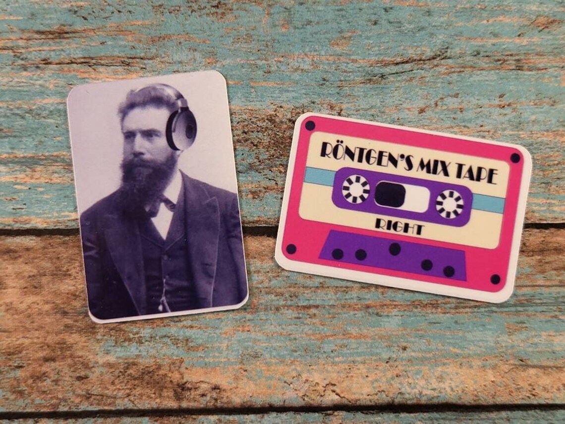 Roentgen Cassette Mix Tape Xray Marker Set - Etsy
