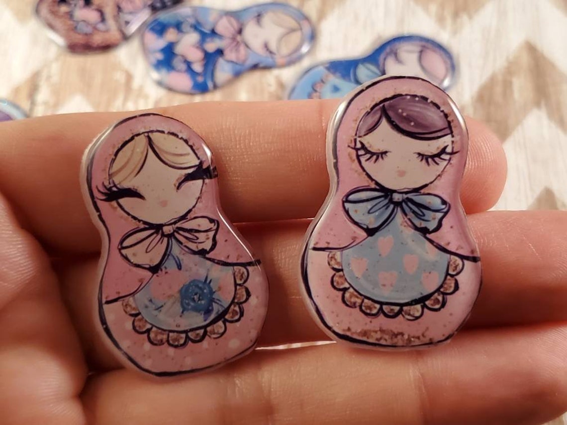 Matryoshka Nesting Doll Xray Marker Set of 2 Markers - Etsy