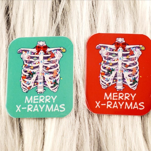 Christmas Holiday Xray Markers Set of 2 - Etsy
