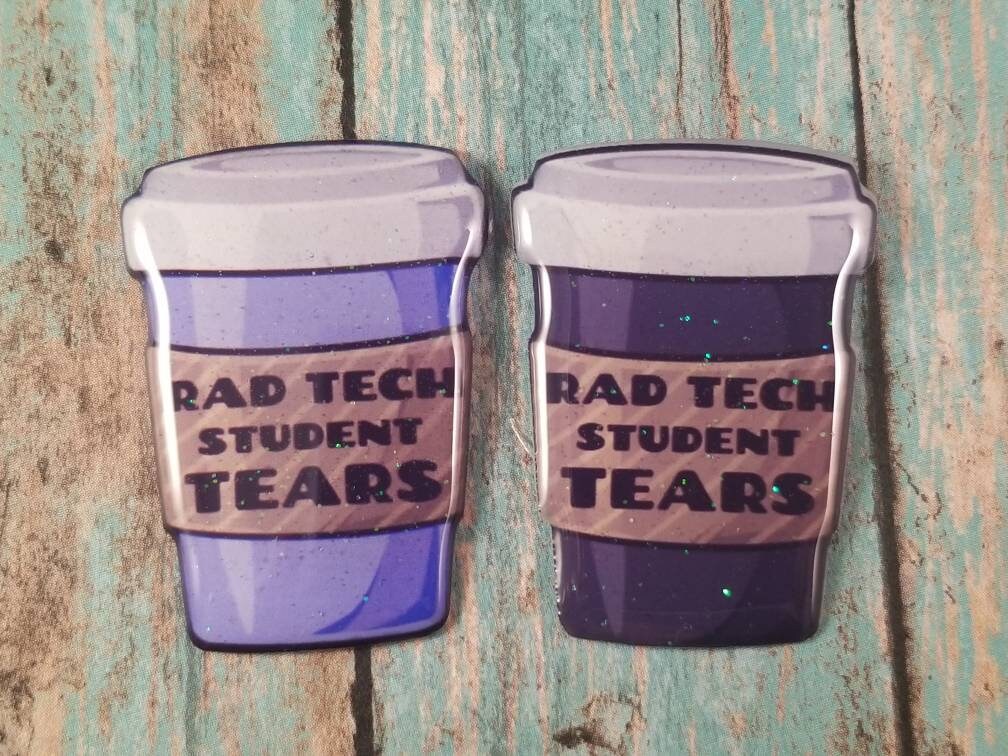 Rad Tech Student Tears Coffee Cup Xray Marker Set | Etsy