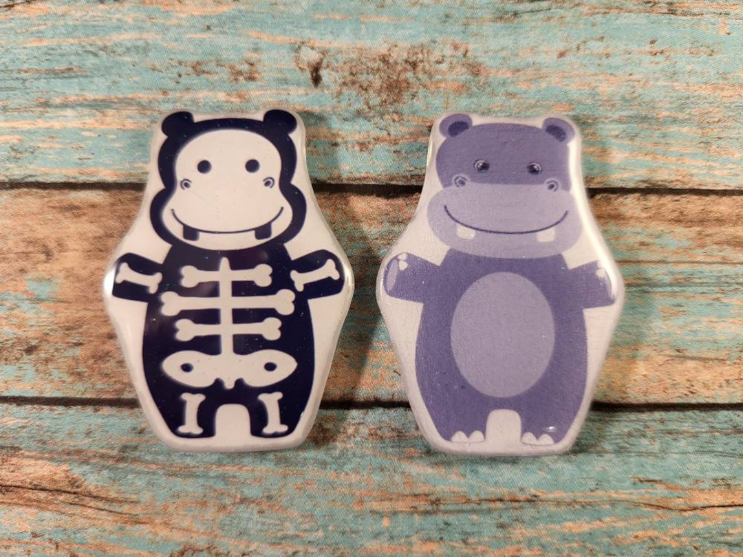 Skeleton Hippo Xray Marker Set - Etsy