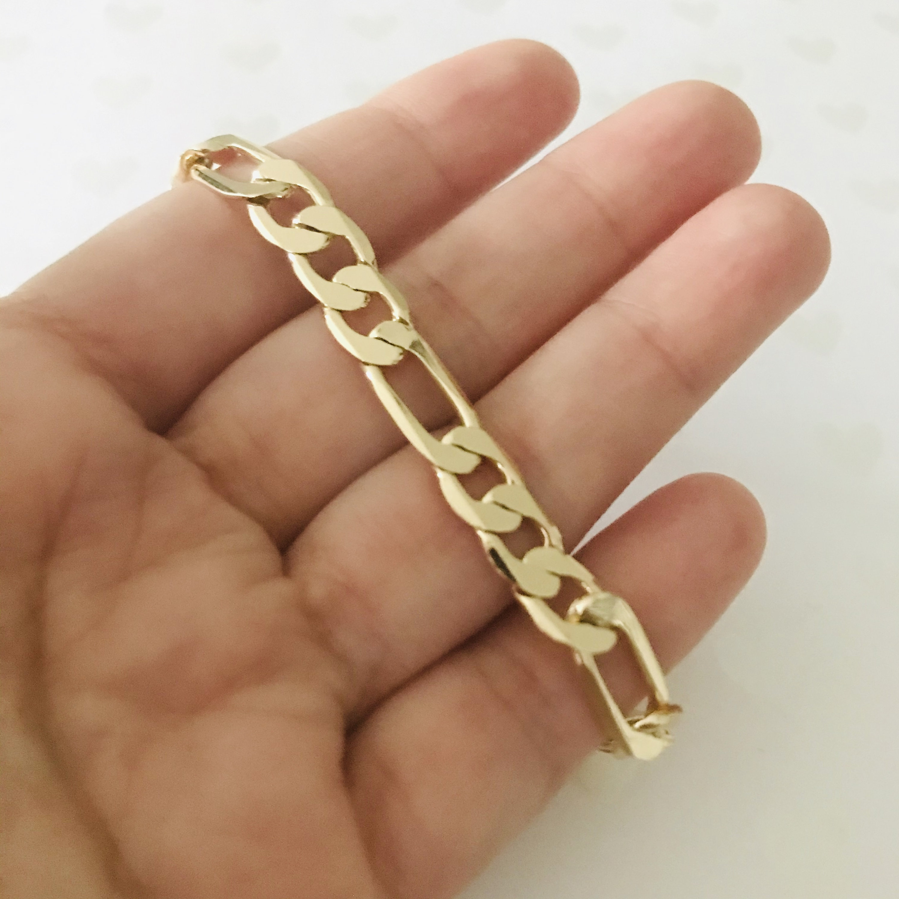 Cuban Chain Link Bracelet Stack Bracelet Gold Bracelet for | Etsy
