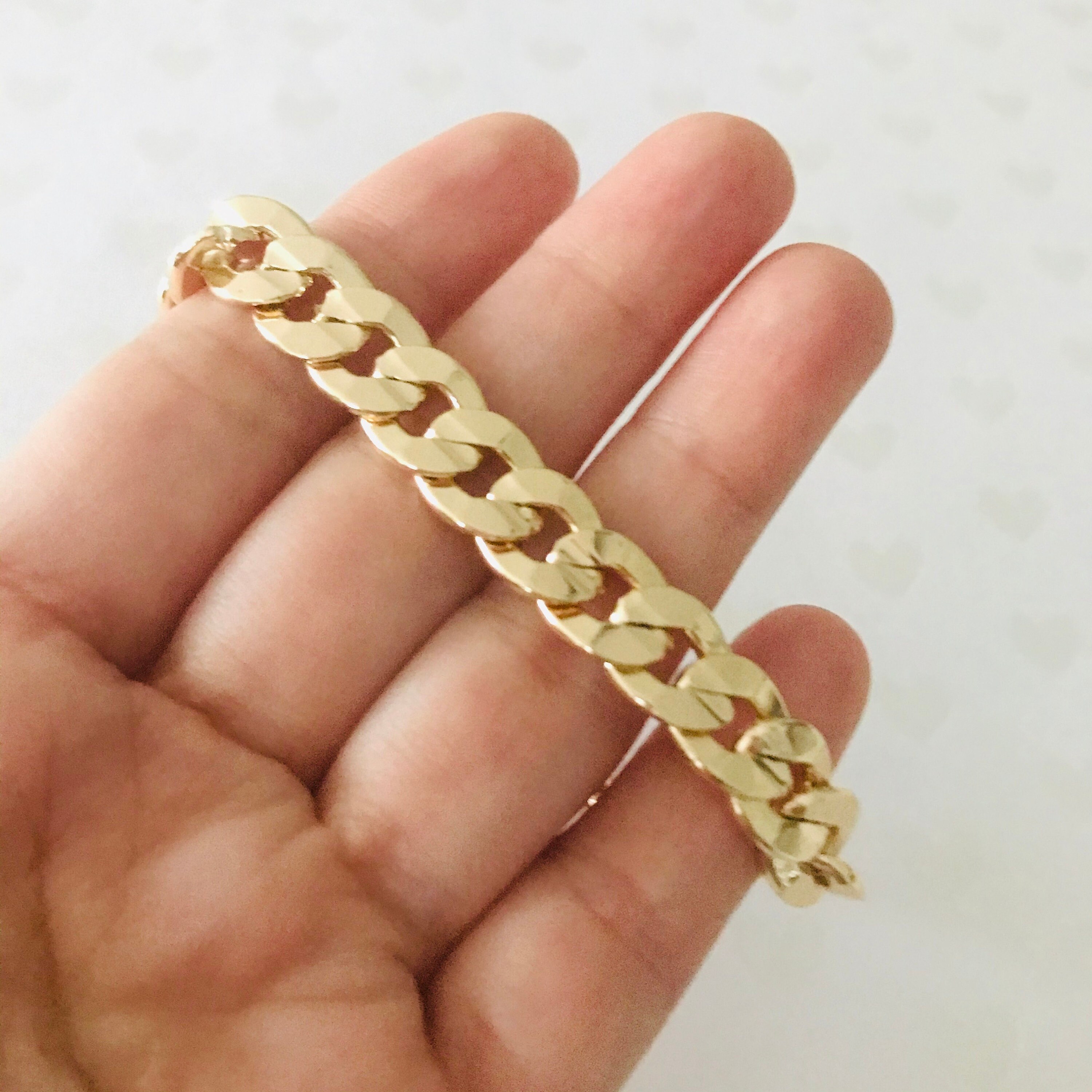 Cuban Chain Link Bracelet Stack Bracelet Gold Bracelet for | Etsy