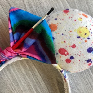 Artist Paint Splatter Mouse Ears - Etsy