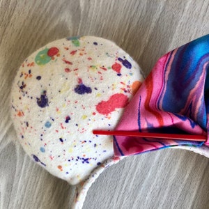 Artist Paint Splatter Mouse Ears - Etsy