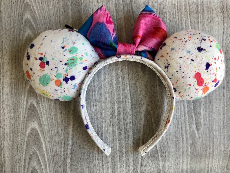 Artist Paint Splatter Mouse Ears | Etsy