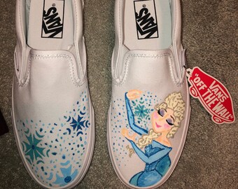 Custom Painted Vans - Etsy