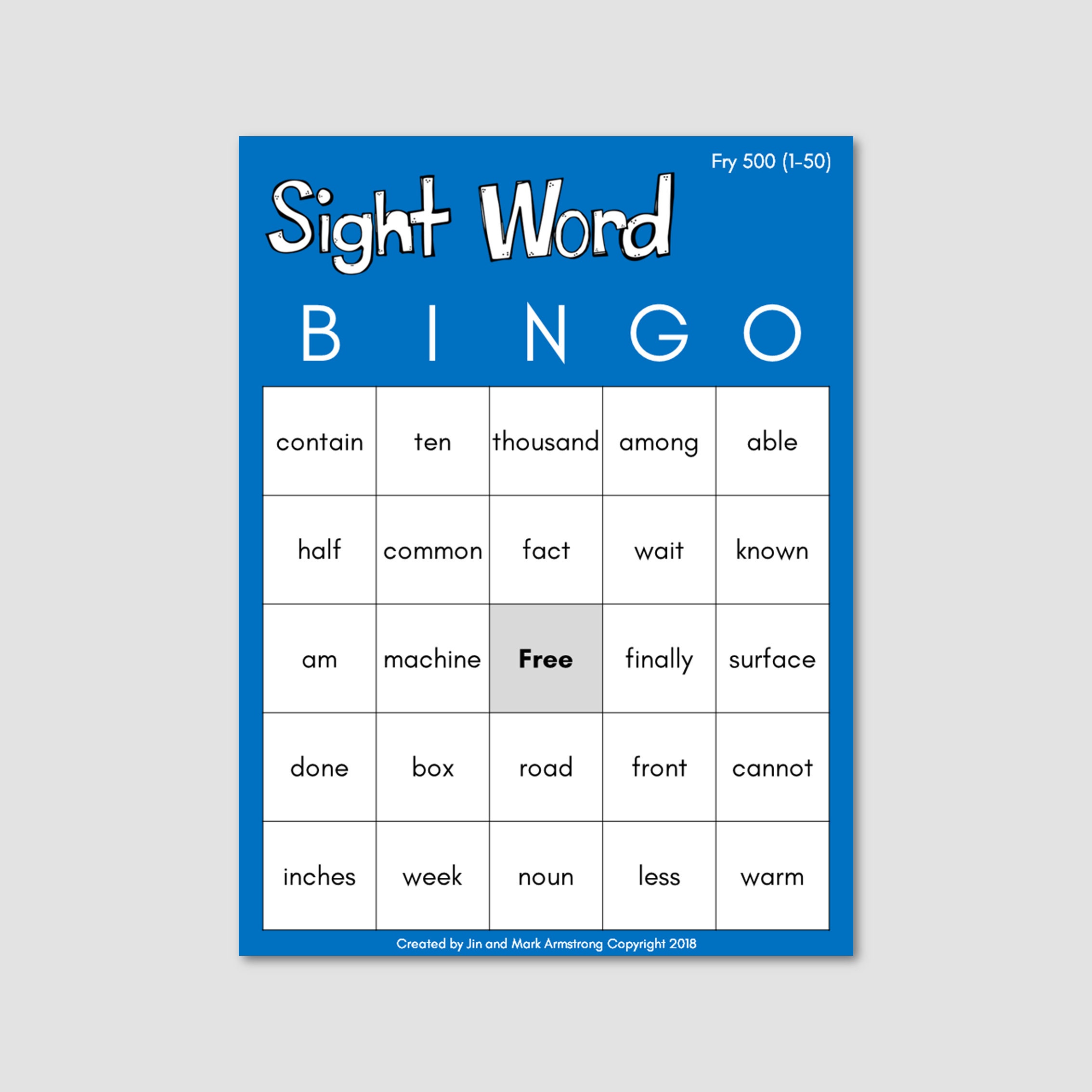 Fry 500 Sight Word Bingo Flashcards Dominoes UNO Jenga - Etsy