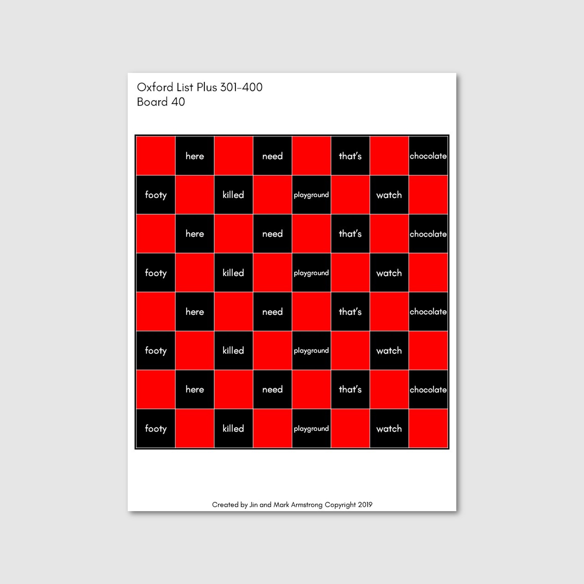 Oxford 400 Sight Word Bingo, Flashcards, Dominoes, UNO, Jenga, Checkers ...