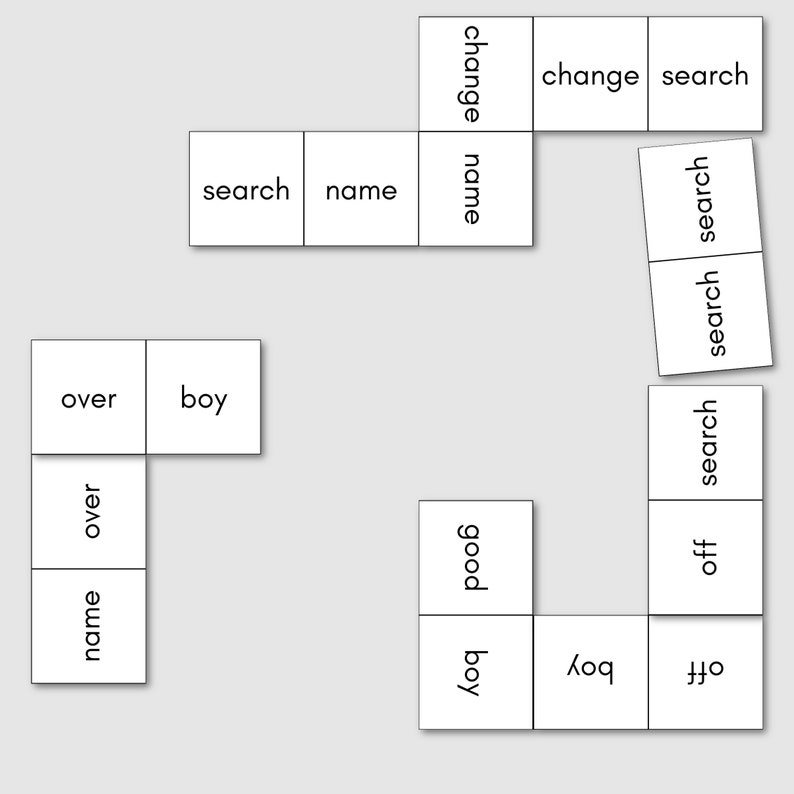 Fry 200 Sight Word Bingo, Flashcards, Dominoes, UNO, Jenga, Checkers ...