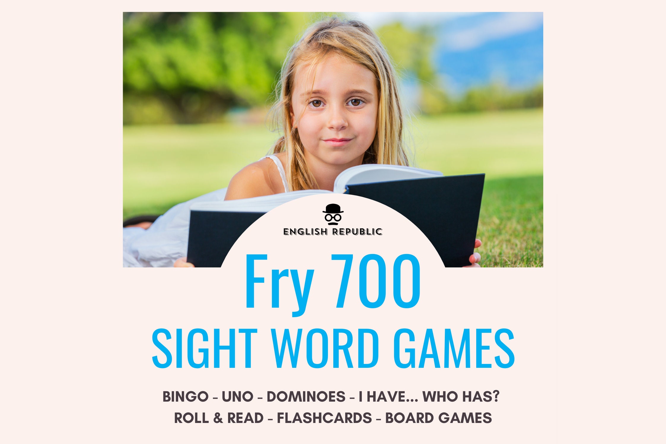 Fry 700 Sight Word Bingo, Flashcards, Dominoes, UNO, Jenga, Checkers ...