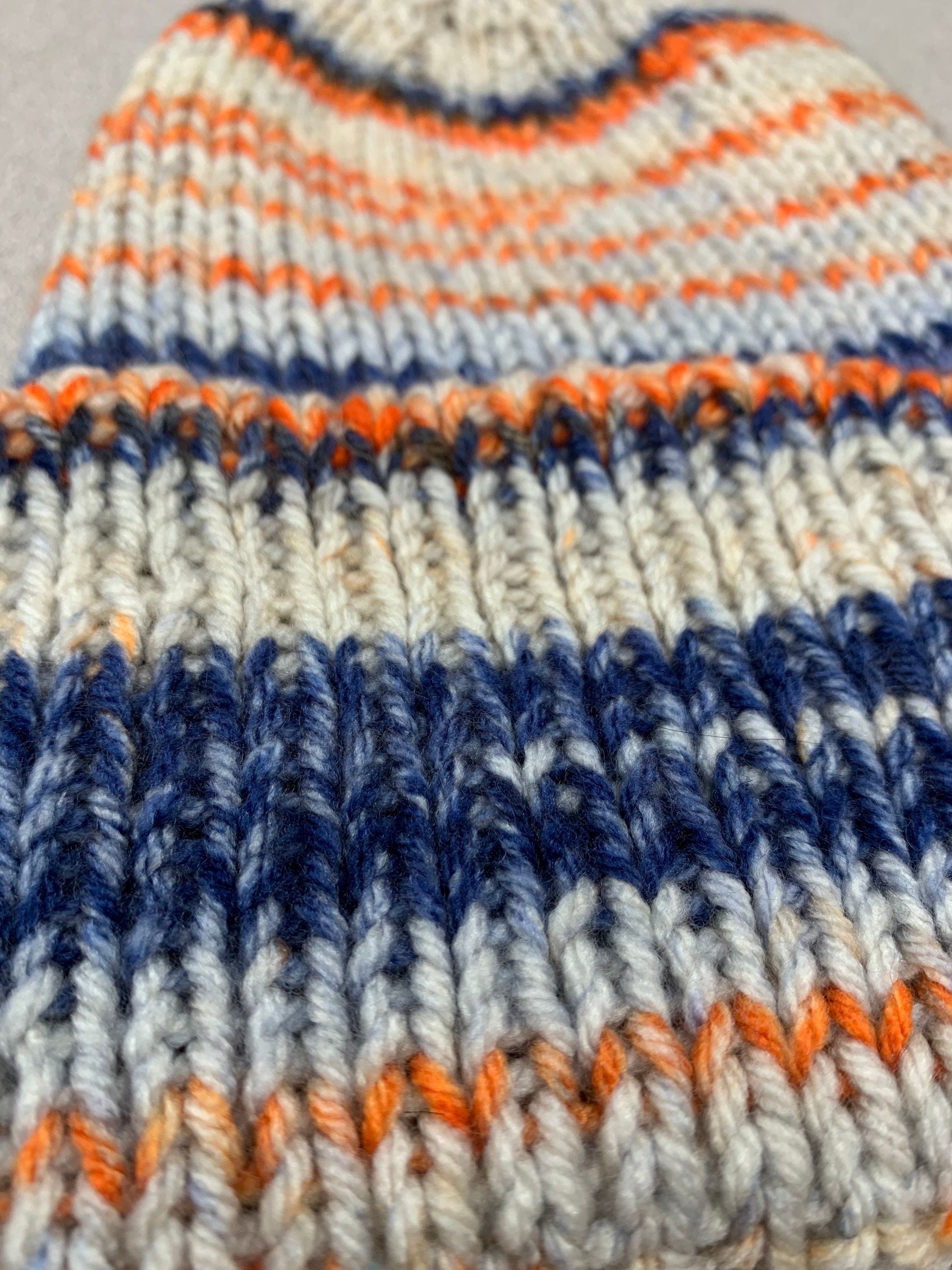 Adult Single Rib Hat With Folded Brim - Etsy