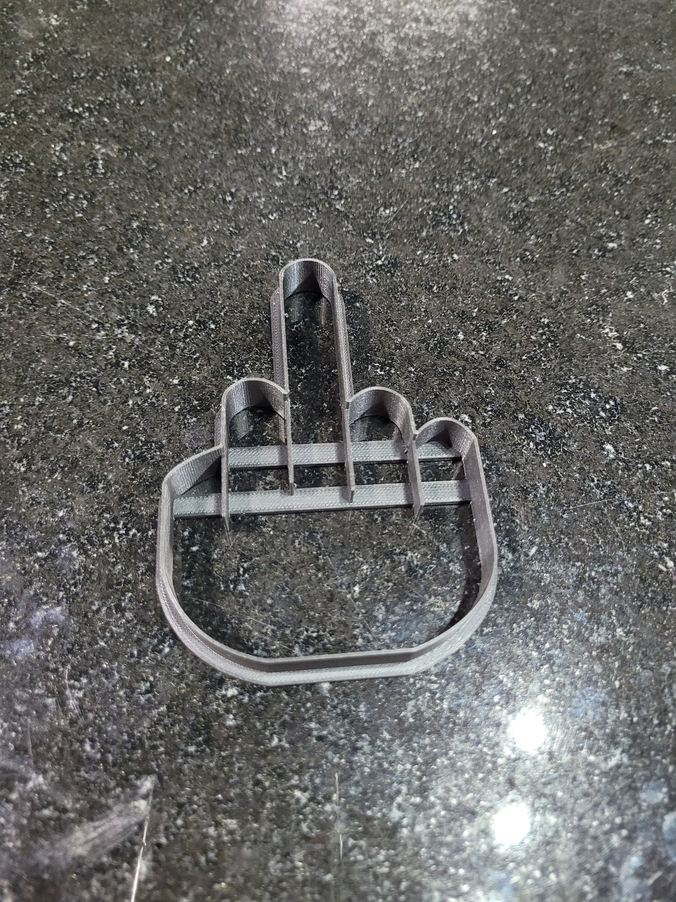 Middle Finger Cookie Cutter - Etsy