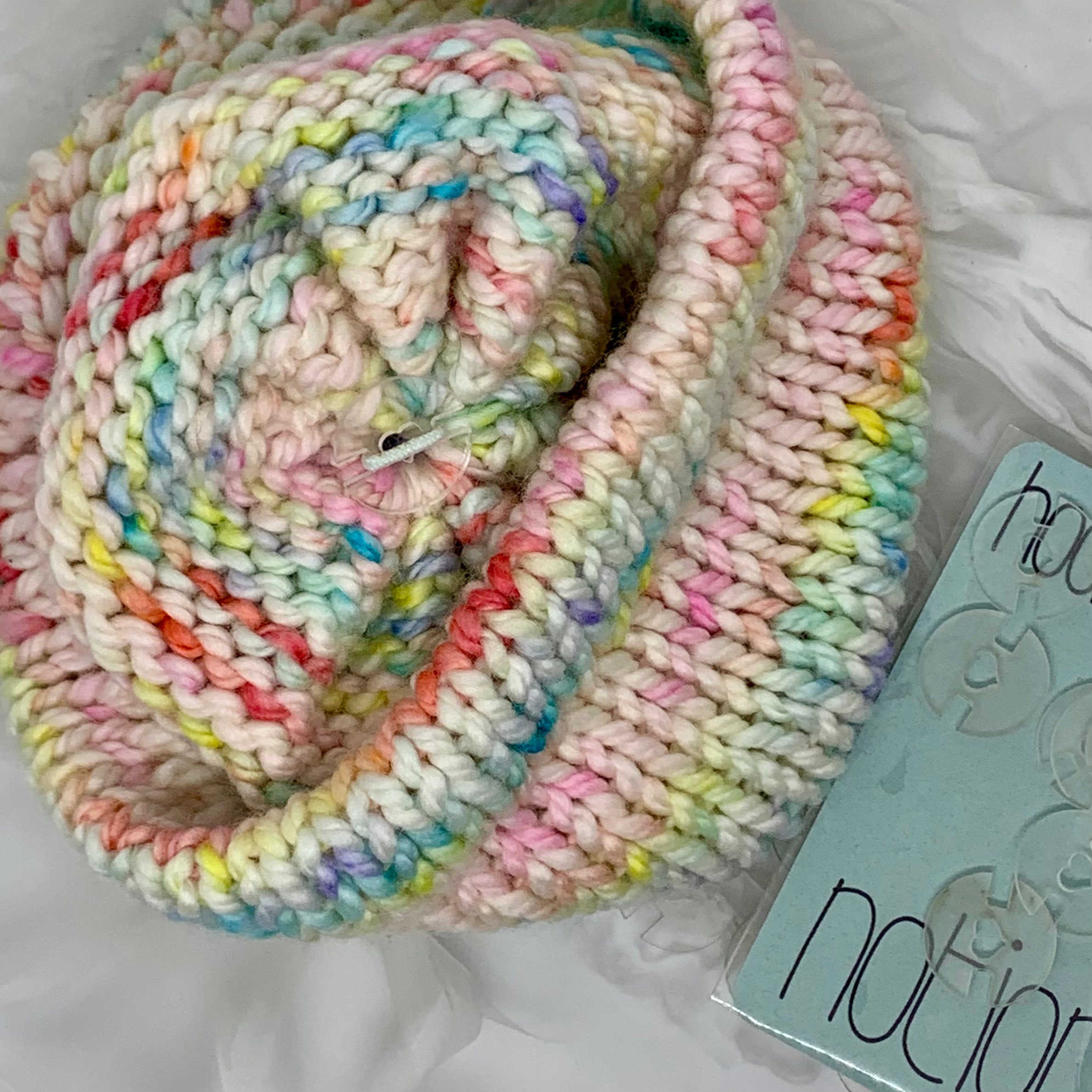 10 X Pom Pom Buttons for Beanies| Removable Pom Holder | Acrylic Pom ...