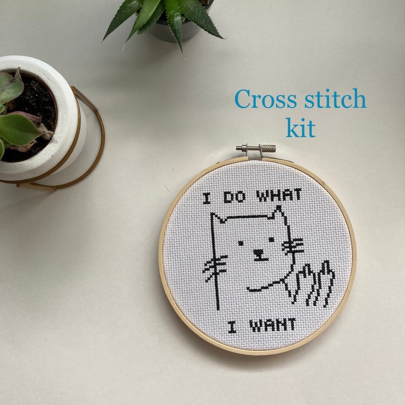 Cross Stitch Funny - Etsy