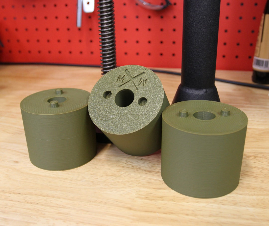 3D Printed Spacers for Adex Adjustable Heavy Club - 3 Pc - Army Green ...