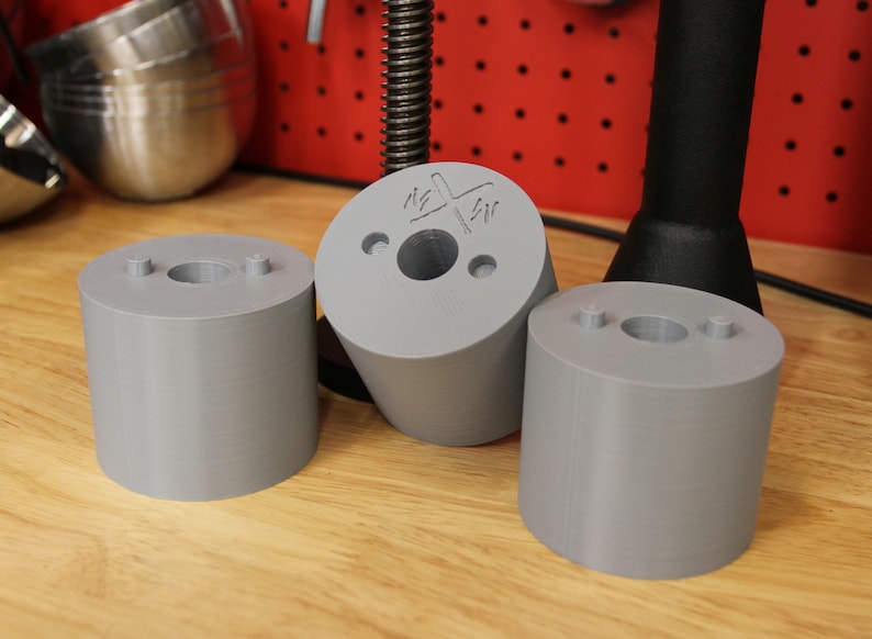 3D Printed Spacers for Adex Adjustable Heavy Club - 3 Pc - Light Gray ...