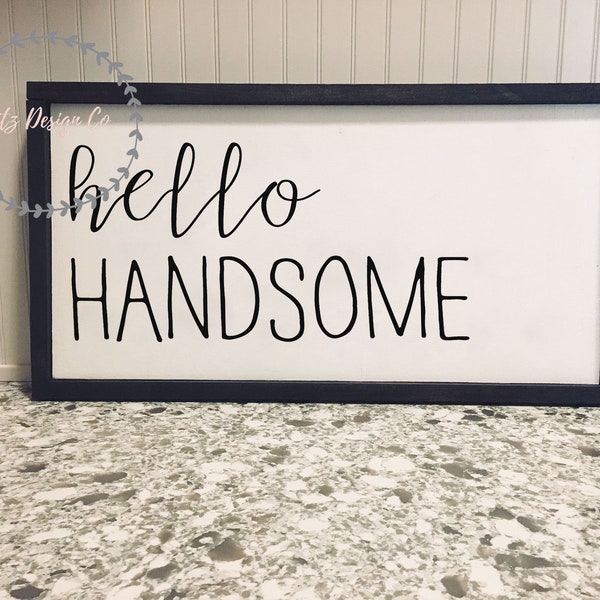 Hello Handsome - Etsy