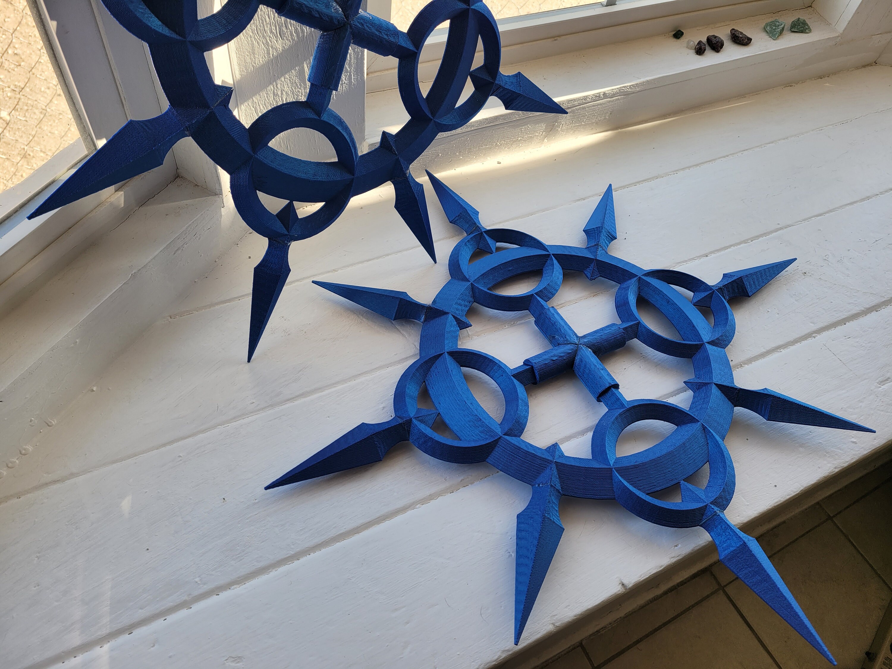 Axel's Chakrams, 3D Printed, Fully Assembled Pair | Kingdom Hearts ...