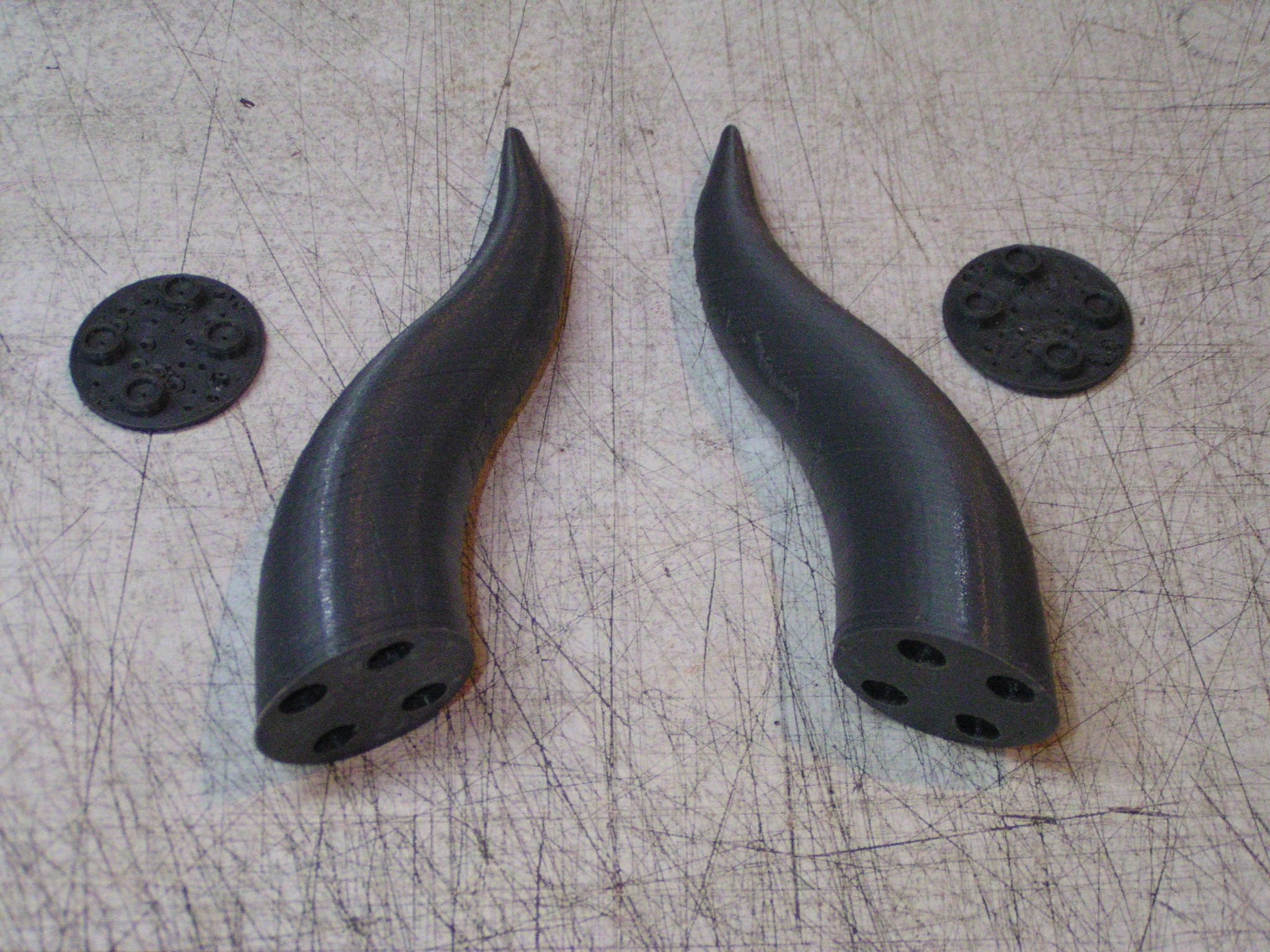 STL Files Homestuck Inspired Gamzee Makara Horns for 3D | Etsy