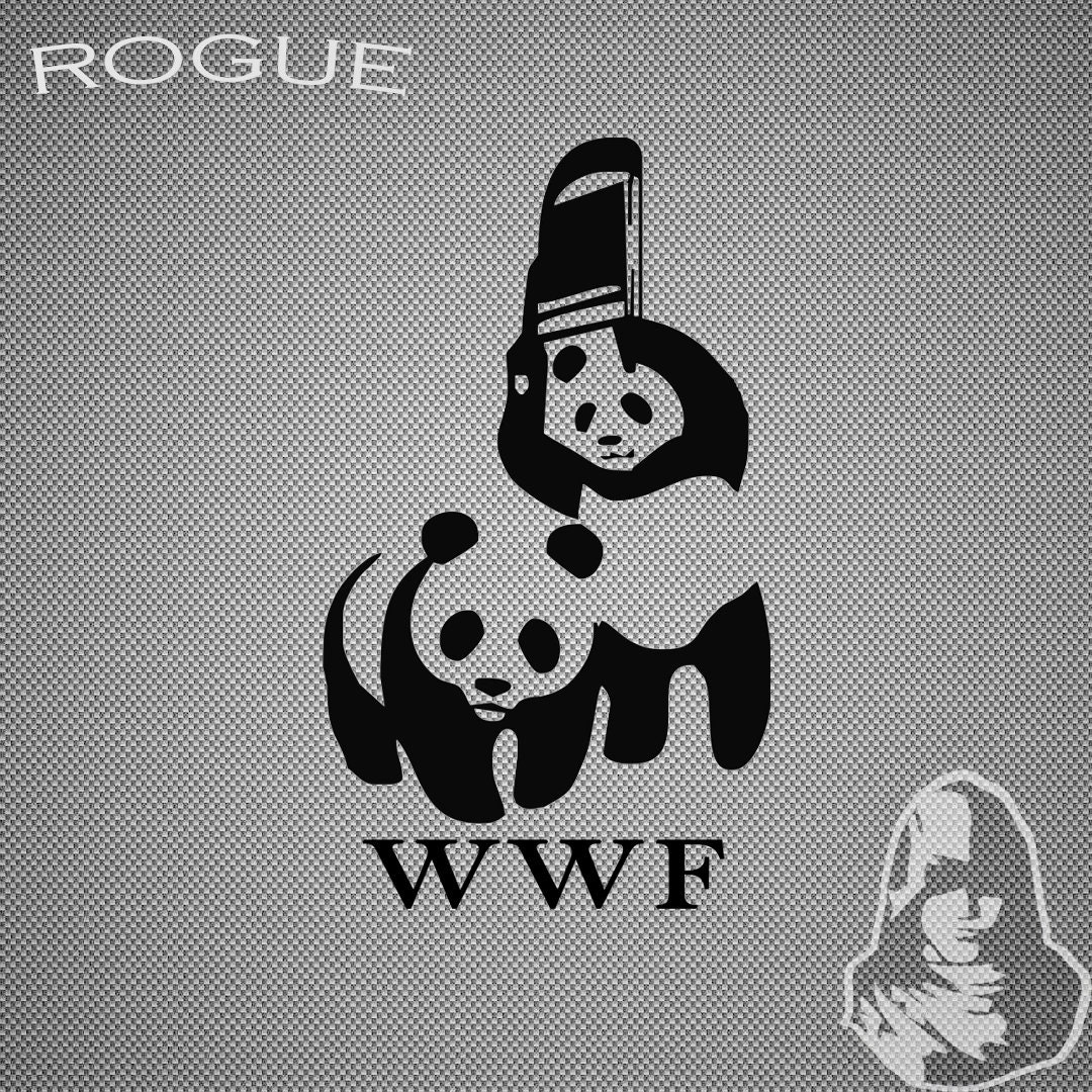 Meme WWF Panda Vinyl Decal - Etsy