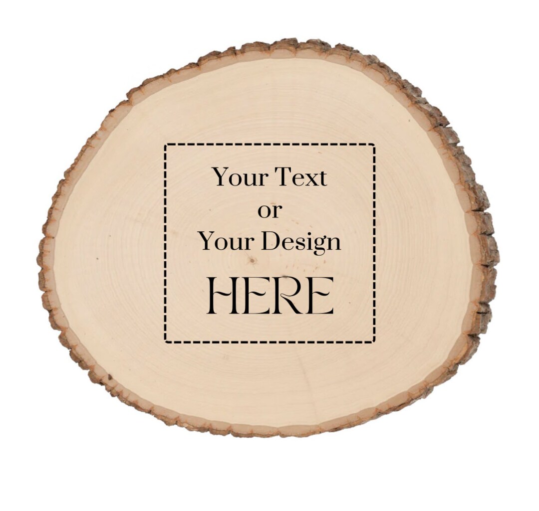 Create Your Own One of a Kind Wood Burned Round Plaque Unique Custom ...