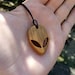 Alien Pendant Necklace Alien Head Wooden Alien Necklace - Etsy