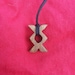 Inguz Rune, Wooden Inguz Rune, Pagan Pendant, Pagan Necklace, Rune ...