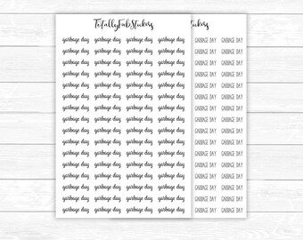 77 Day off Script Planner Stickers, Day off EC Life Planner Stickers ...