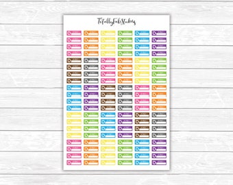 60 Different Payment Reminder Planner Stickers Happy Planner - Etsy