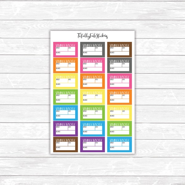 Money Planner Stickers - Etsy