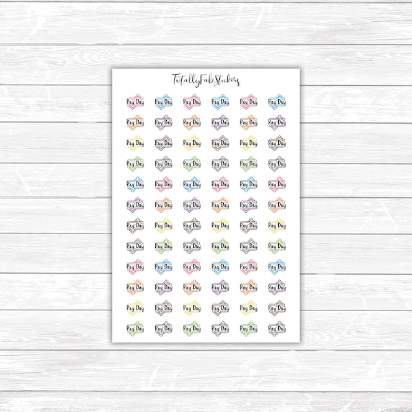Money Planner Stickers - Etsy