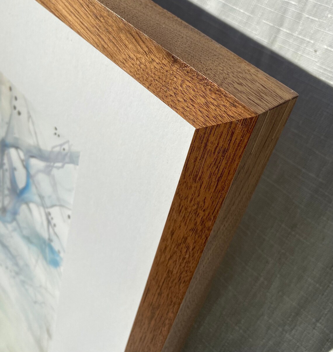 Abstract Tree Neutral Tone Original Framed Art Watercolor - Etsy